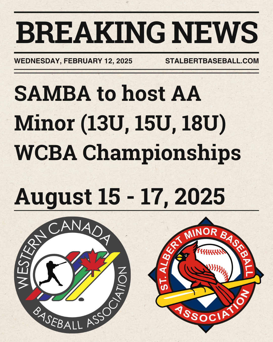 St. Albert Minor Baseball Association : Website by RAMP InterActive